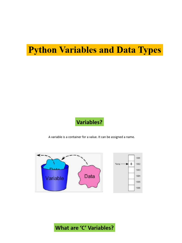 Python Objects and Datastructure | Download Free PDF | Data Type ... Python Objects and Datastructure | Download Free PDF | Data Type ...
