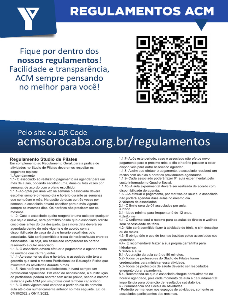 Regulamento Completo Da Acm | PDF