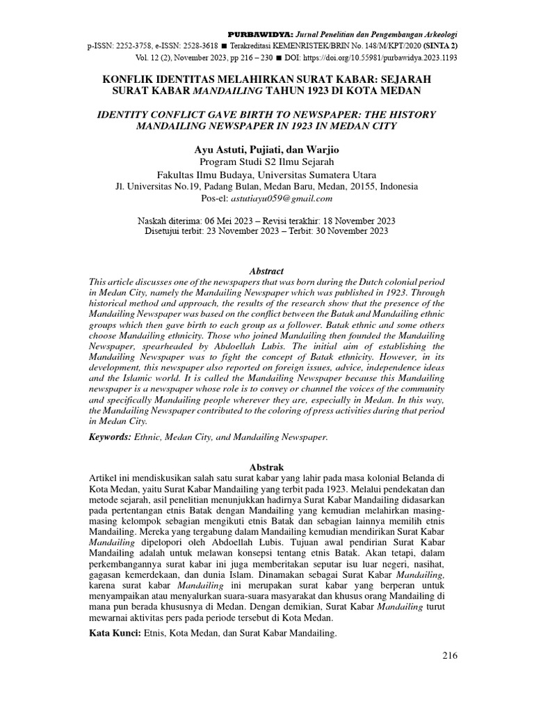 07 +Surat+Kabar+Mandailing+-+Ayu+Layout2 | PDF