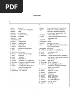 Vocabulary List-Grade 7 | PDF