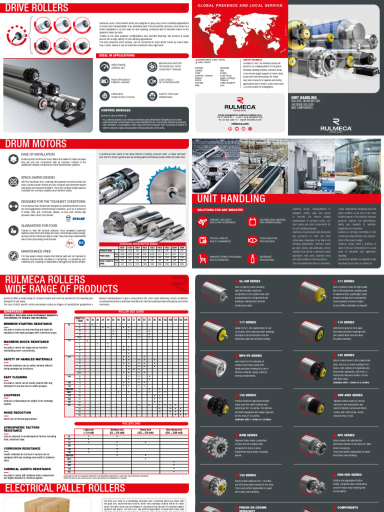 Flyer Unit Rulmeca EN | PDF | Belt (Mechanical) | Engines