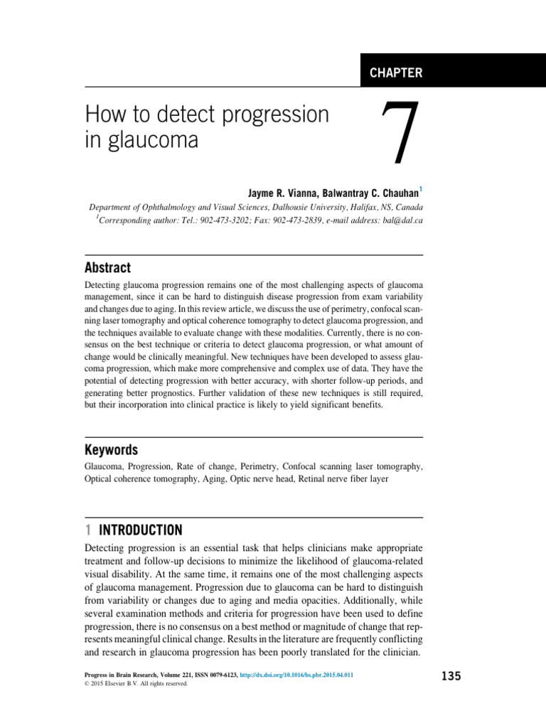Chapter 7 - How To Detect Progression in Glauc - 2015 - Progress in ...
