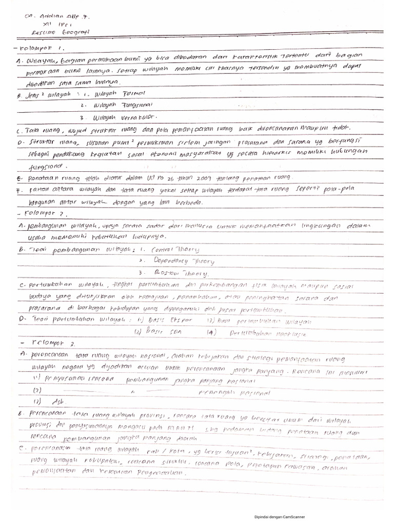 04 Addian Alif - XIIIPS1 - Resume Geo | PDF