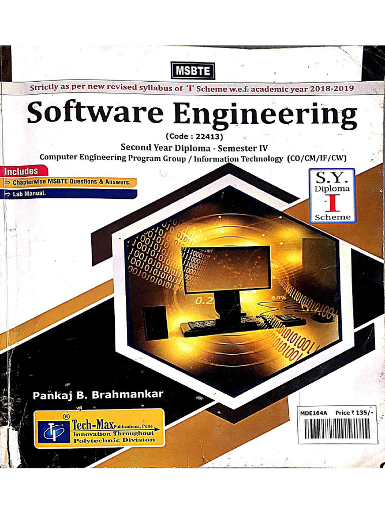 Software Engineering Book (22413) - MSBTE | PDF