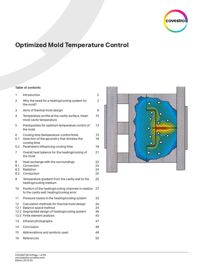 Optimized Mold Temperature Control | PDF | Heat | Temperature