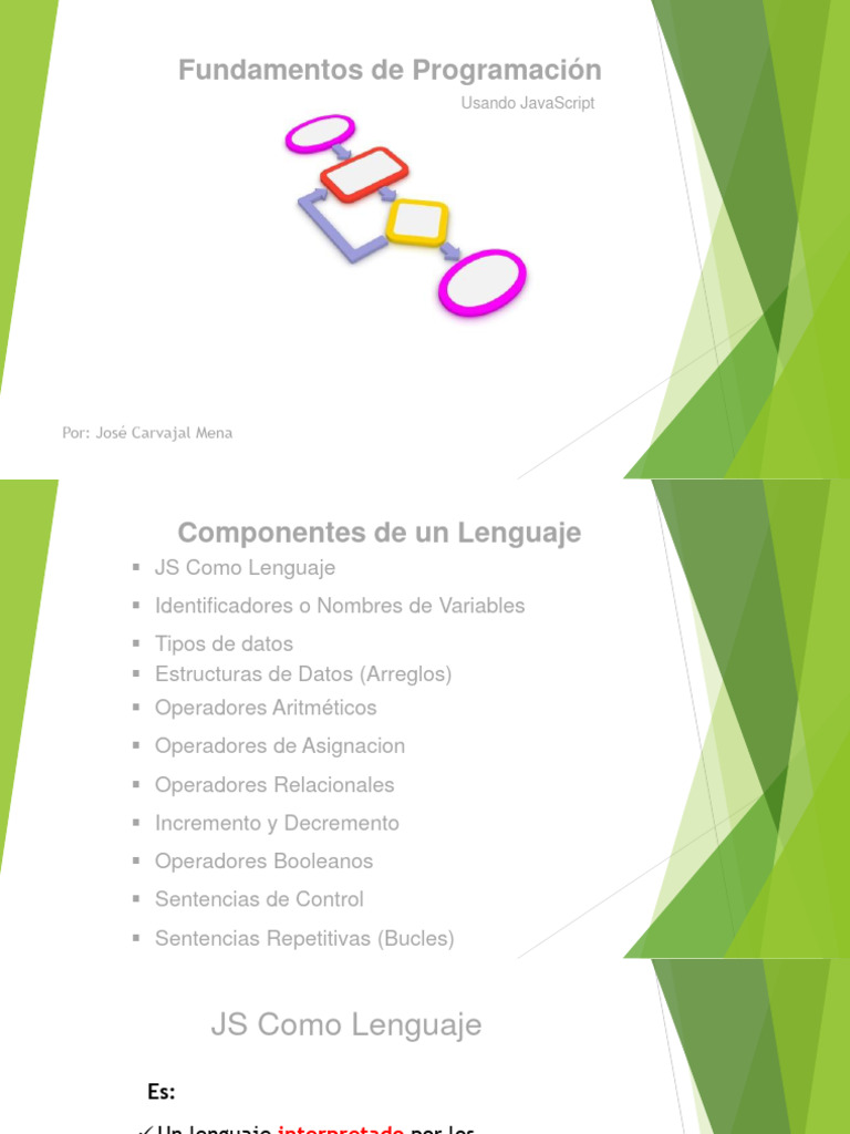 Fundamentos de Programacion | PDF | Lenguaje de programación | Tipo de datos