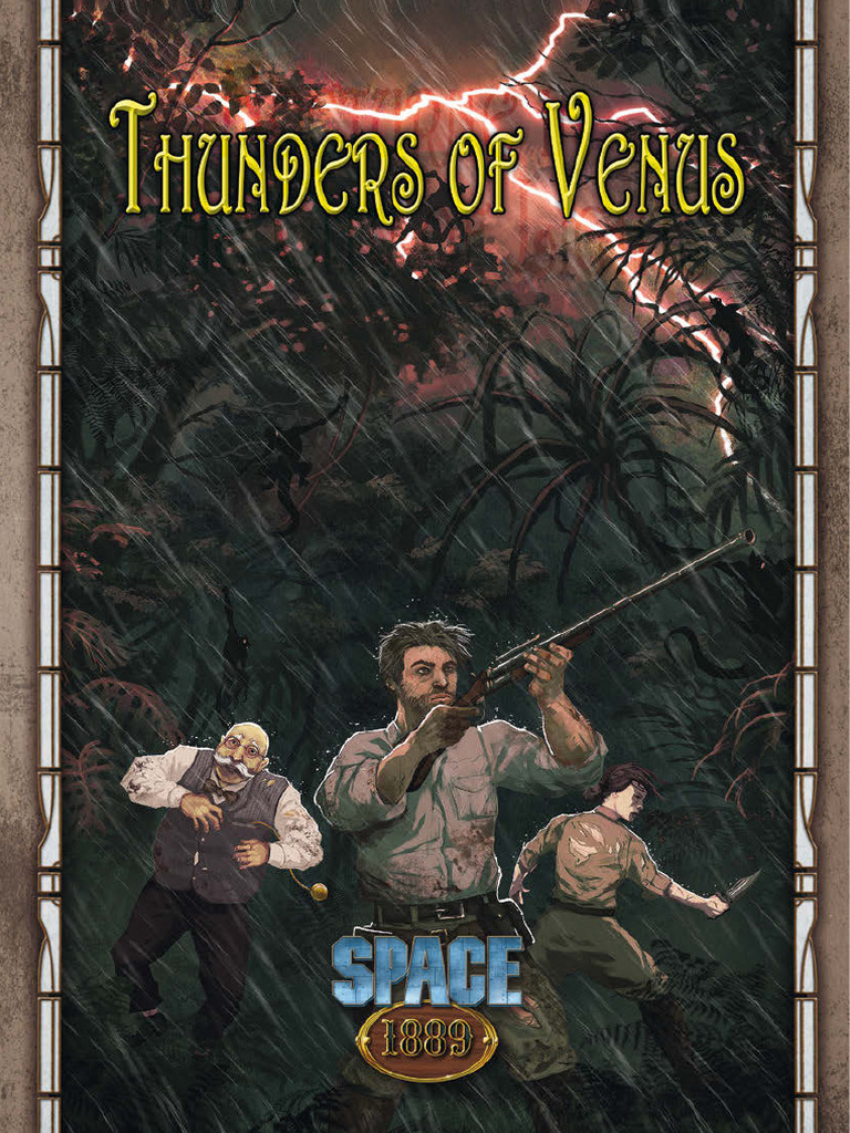 CWP18911 Space 1889 - Thunders of Venus (2017) | PDF | Venus