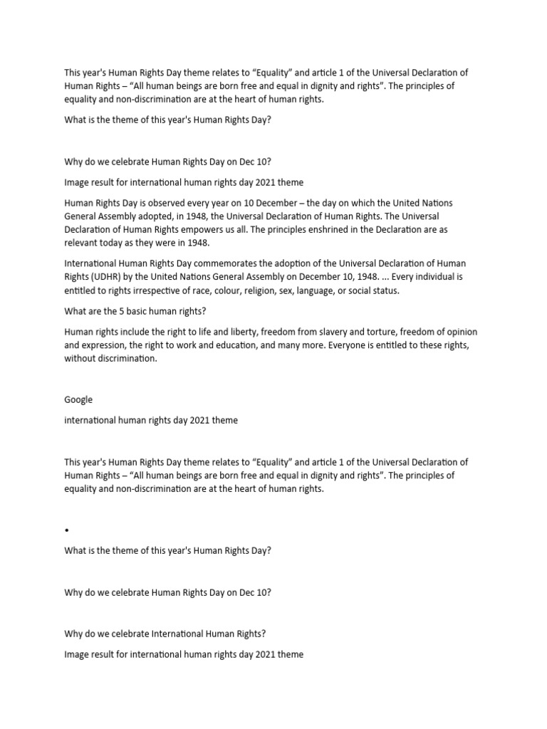 human rights | PDF | Human Rights | Rights