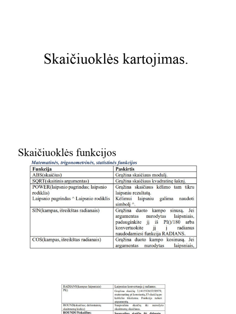 Skaiciuokle | PDF