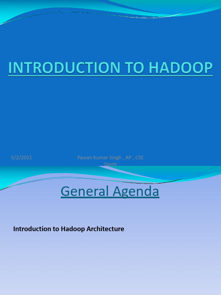 Hadoop Presentaton Pdf Apache Hadoop Replication Computing 5101