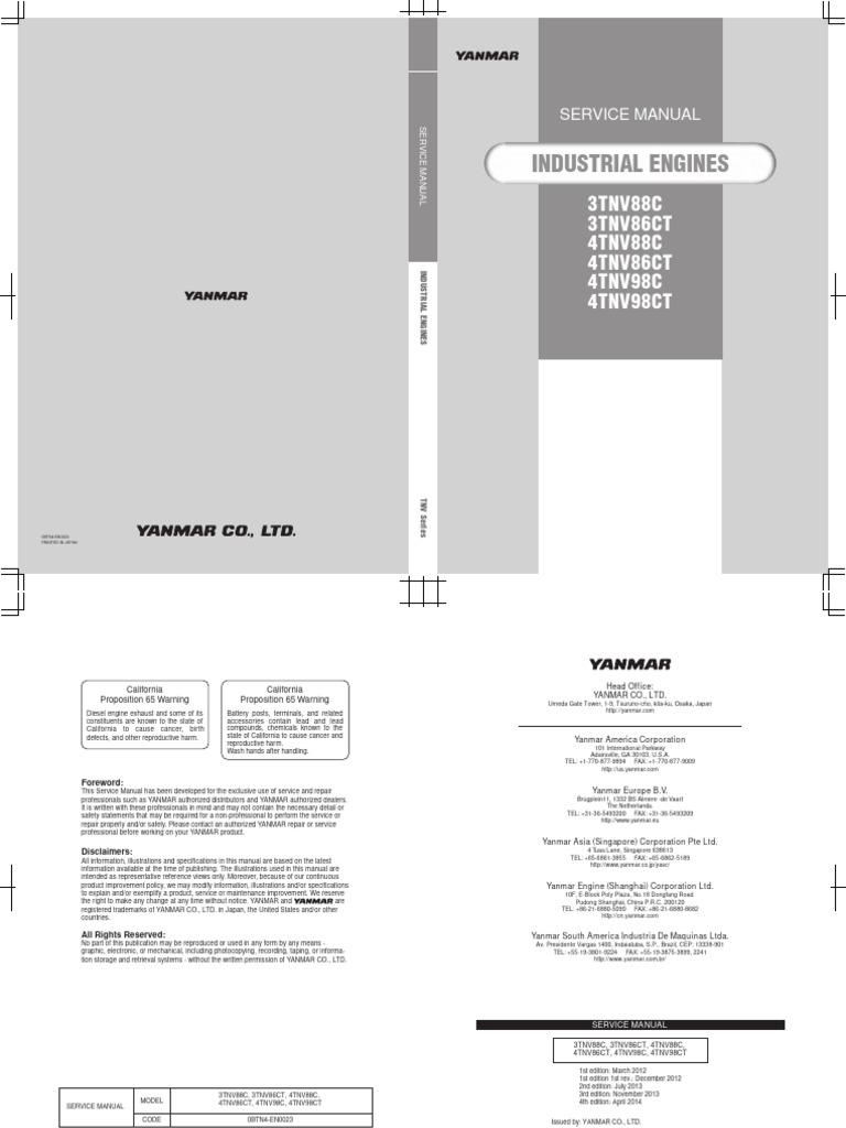 TB240 Gexc English Service Manual | PDF