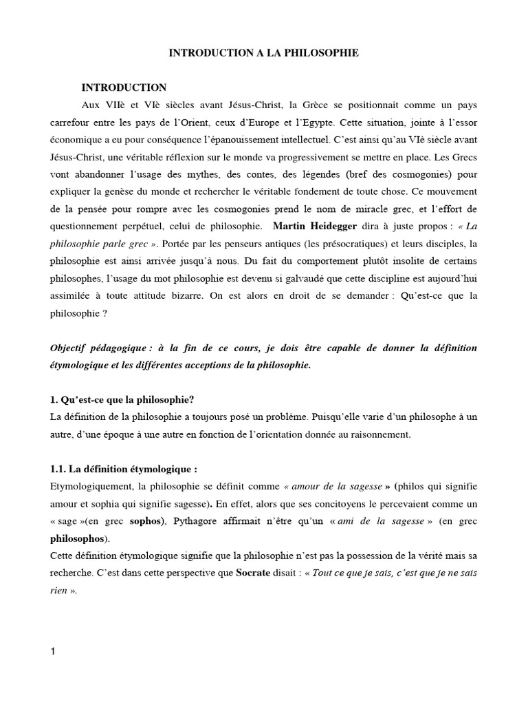 Cours Philo Technique | PDF