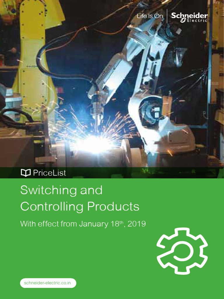 Switching & Controlling_Pricelist_Jan 2019_Contactor_OLR | PDF | Relay | Power (Physics)