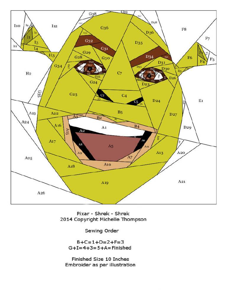 Shrek Coloured | PDF