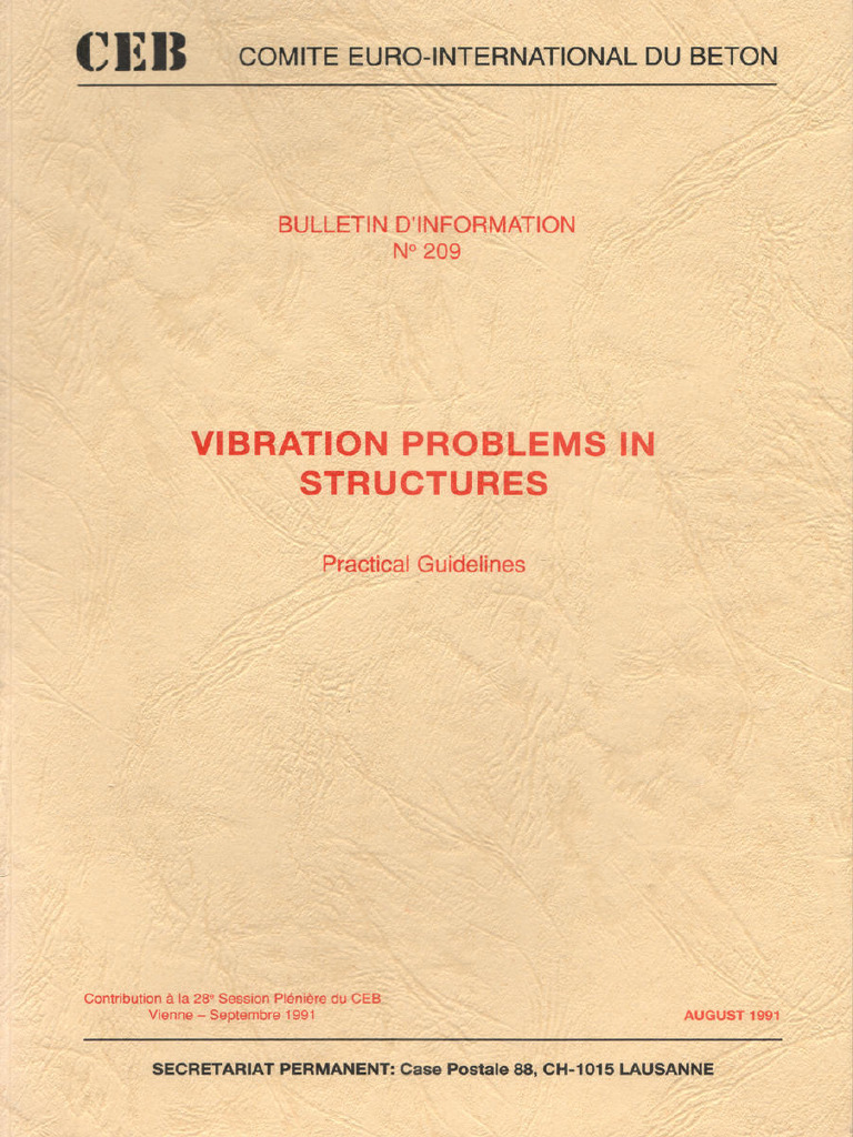 Vibration Problems in Structures Practical Guidelines PDF Free | PDF ... Vibration Problems in Structures Practical Guidelines PDF Free | PDF ...