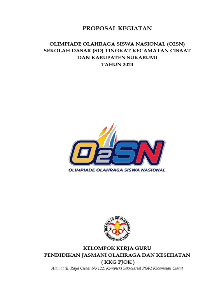 O2SN SD Cisaat 2024 | PDF