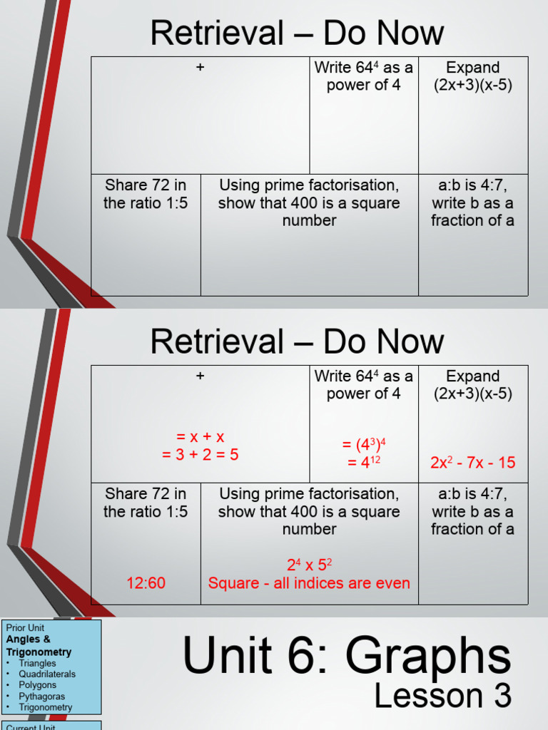 Interpreting Distance-Time Graphs | PDF | Area | Sphere