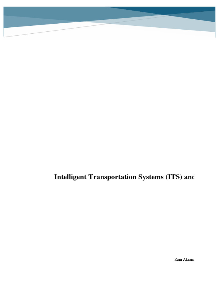 Intelligent Transportation Systems | PDF | Geographic Information ...