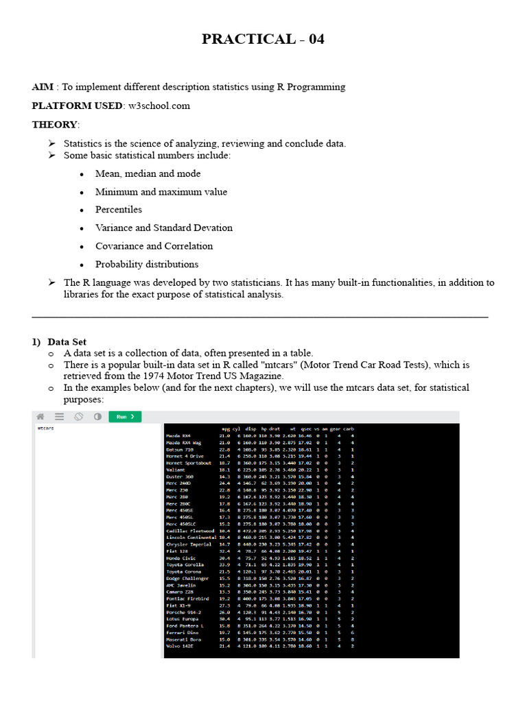 PRACTICAL4 | PDF | Technology & Engineering