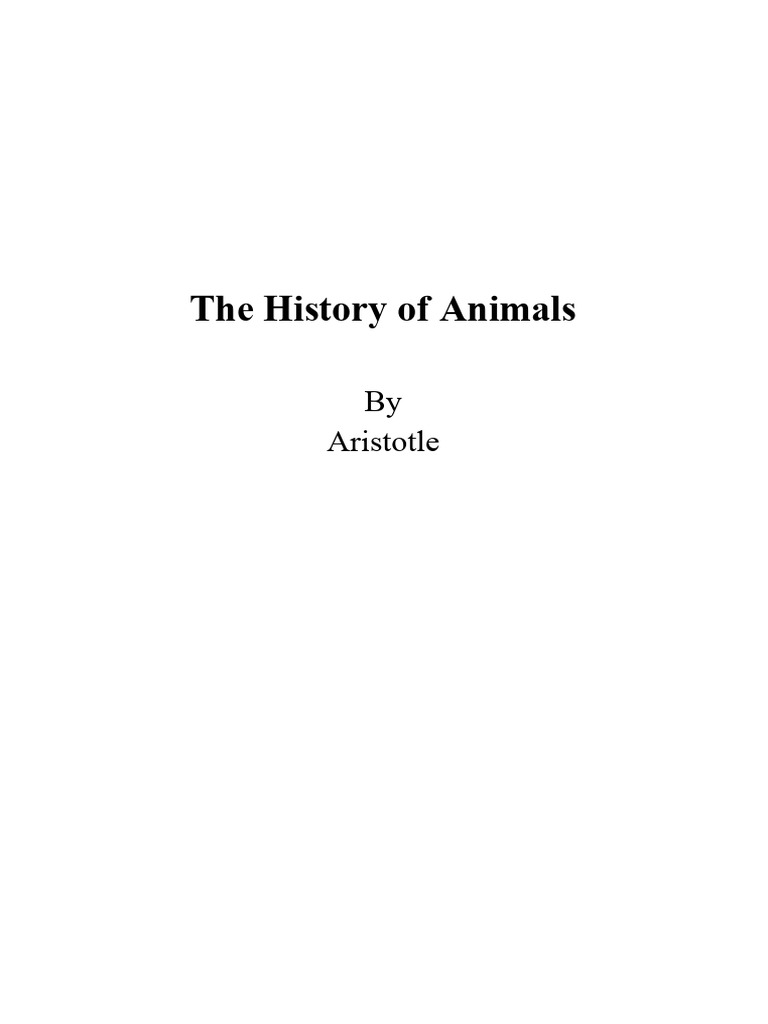 The History of Animals | PDF | Foot | Hand