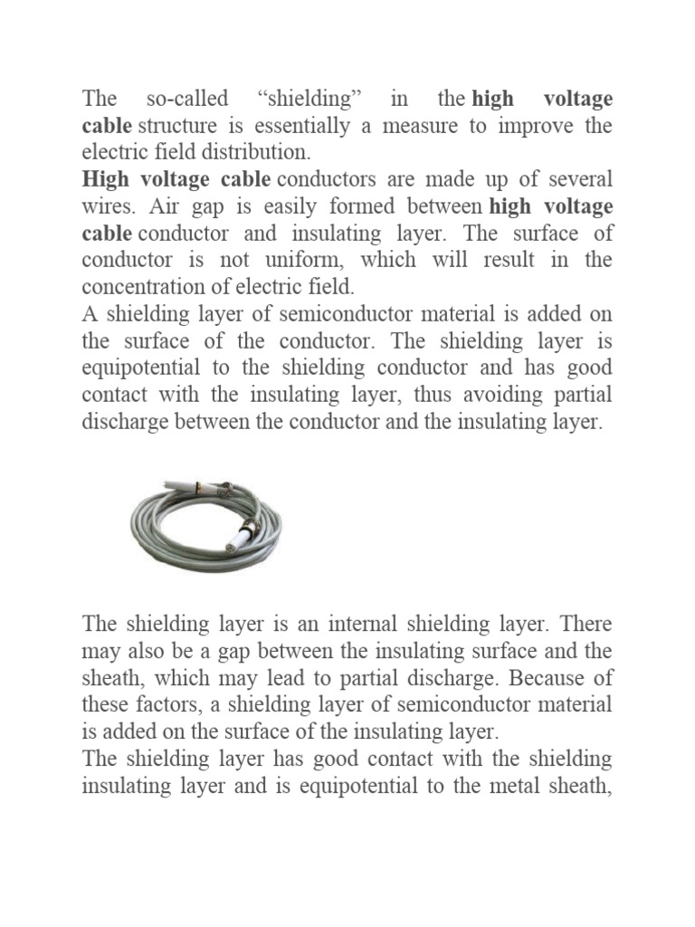 Semiconductor in Power Cables | PDF