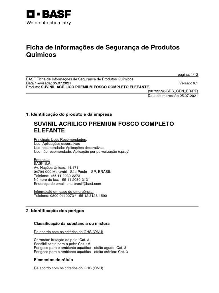 Fispq Tinta Acrilica Fosco Completo Premium Interior e Exterior ...