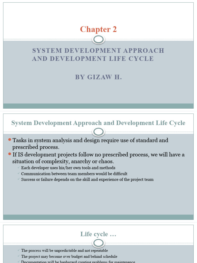 System Development Life Cycle Overview | PDF