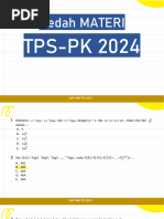 SOAL ASLI UTBK-SNBT 2024-PK Dan PM - 1 | PDF
