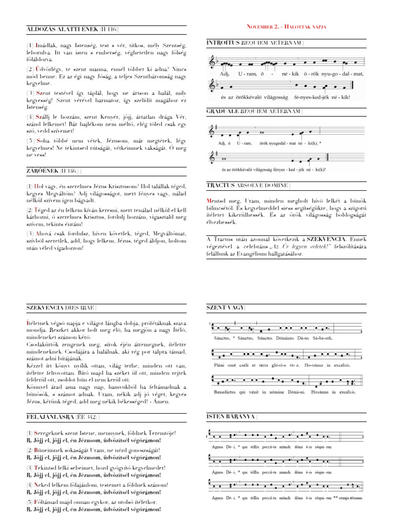 Halottak Napja | PDF