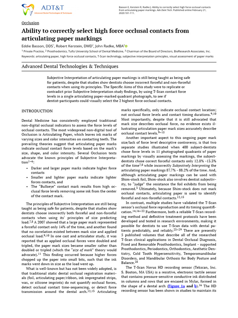 12066-ability-to-correctly-select-high-force-occlusal-contacts-from ...