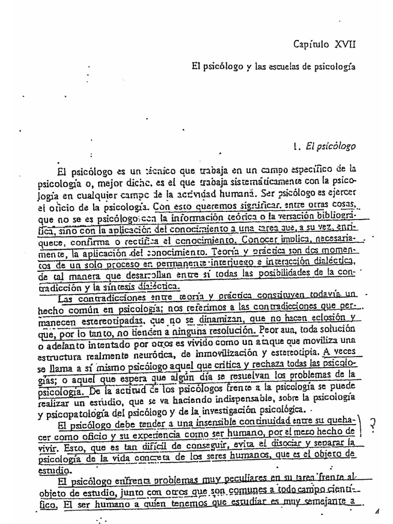 Cap. XVII Bleger | PDF