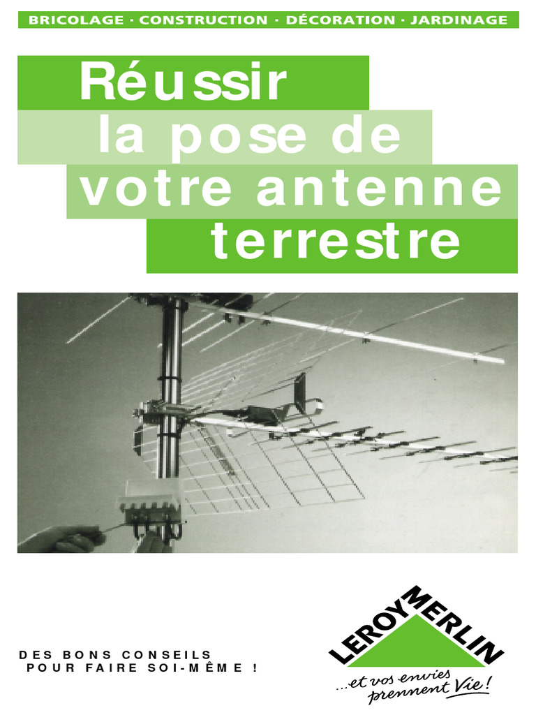 La Pose de Votre Antenne Terrestre | PDF