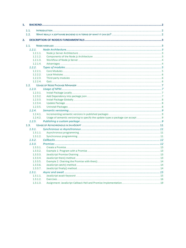 Description Of Nodejs Fundamentals Pdf