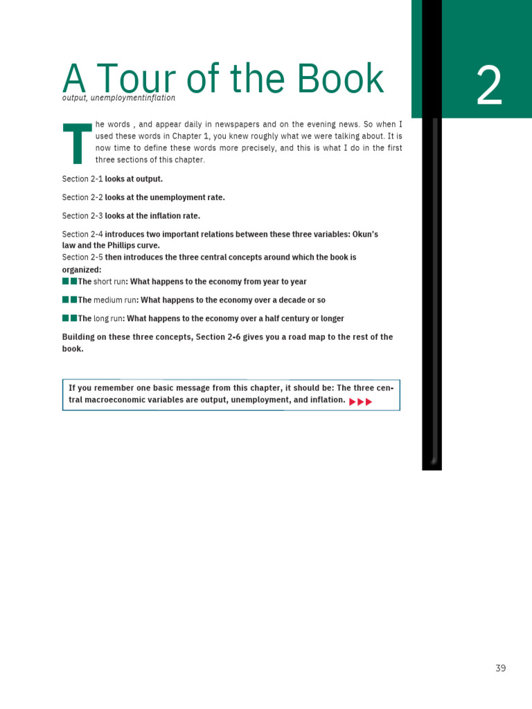 Blanchard, Olivier (2021). Capítulo 2. A tour of the book + Appendix A1-A6.pdf ES | PDF