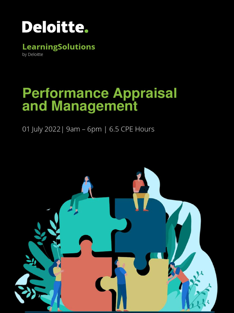 Effective Performance Appraisal Webinar | PDF | Business