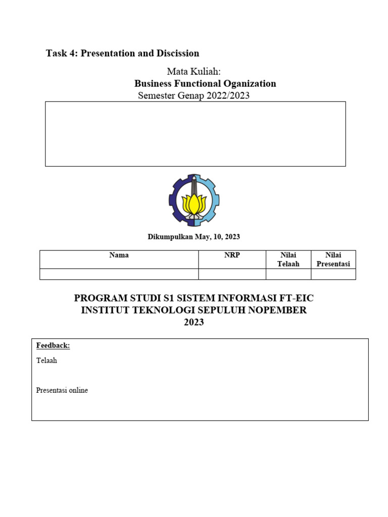 230503 OFB Task 4 Presentation | PDF