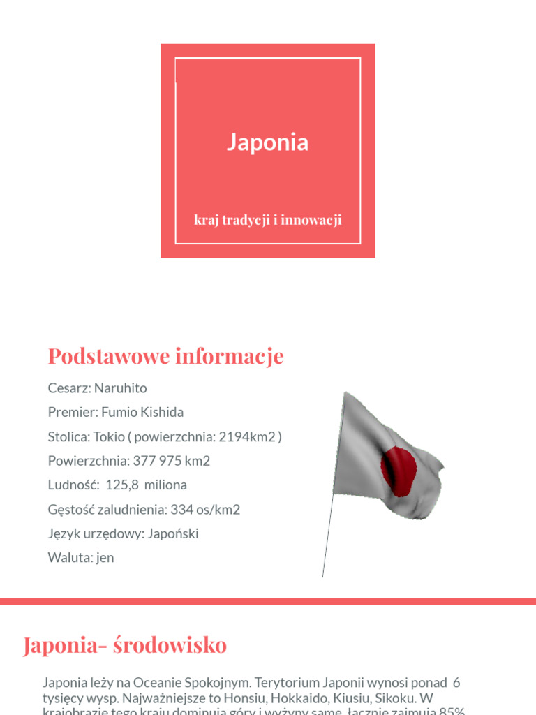 Japonia - Prezentacja | PDF