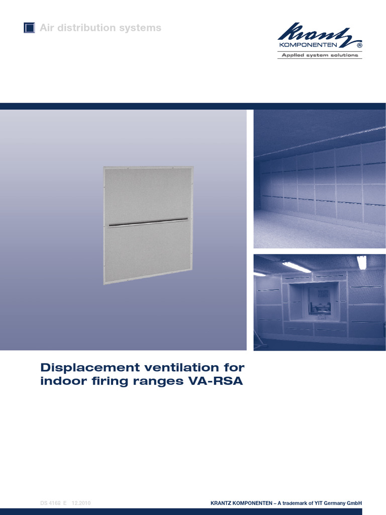 E Displacement Ventilation For Indoor Firing Ranges VA-RSA 12.2011 ...