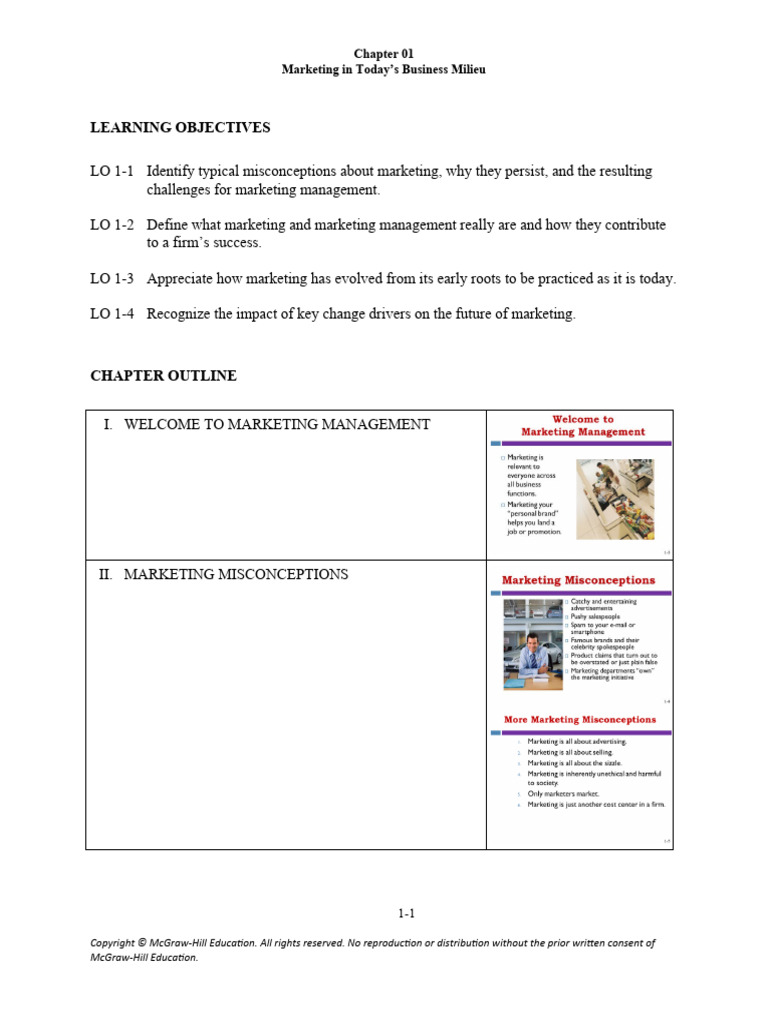 Marshall MarketingMgmn 3e Chap001 IM | PDF | Marketing | Brand