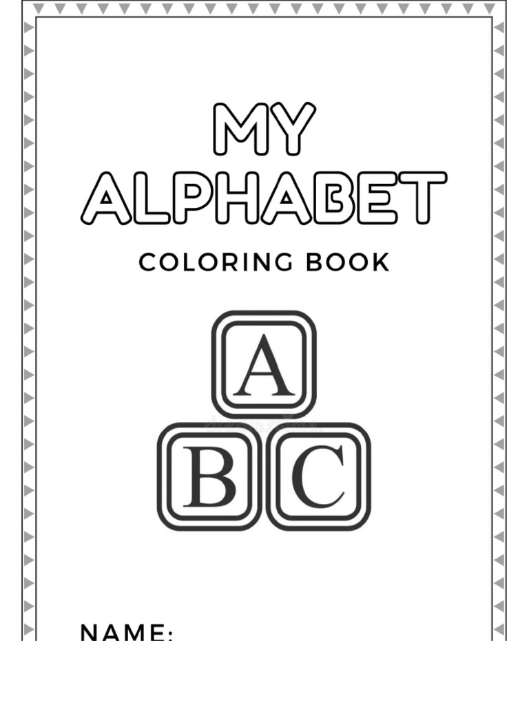 MyAlphabetColoringBook 1 | PDF