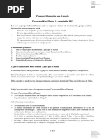 Uso y precauciones de Paracetamol Grip NF | PDF | Hipertensión ...