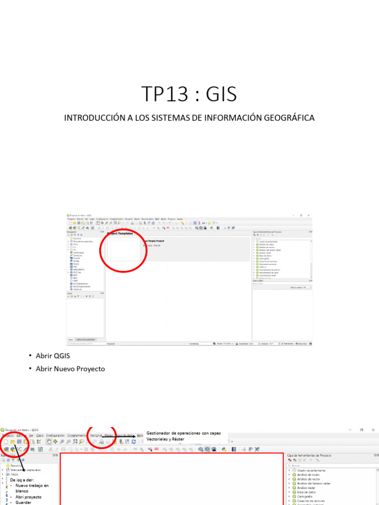TP13 - SIG Tutorial - Parte 1 | PDF