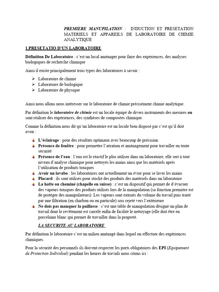 Chimie TP | PDF | Chimie | Distillation