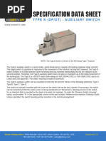 Skru Push Button Data Sheet | PDF | Amplifier | Switch