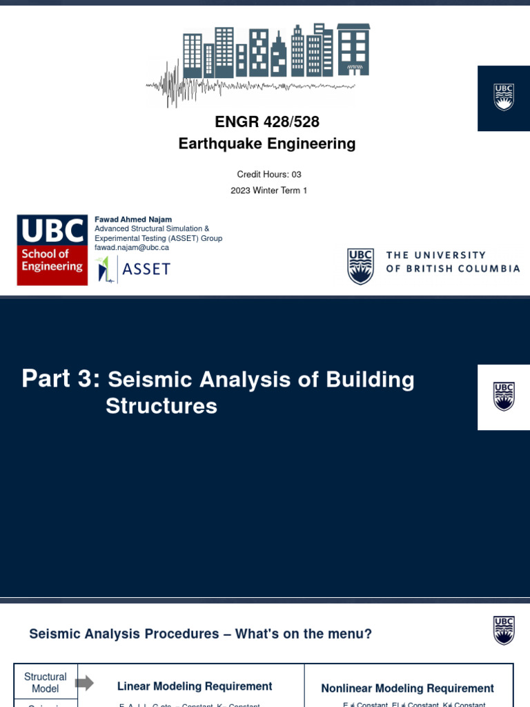 Computer Aided Seismic Analysis of Building Structures 1701995288 | PDF