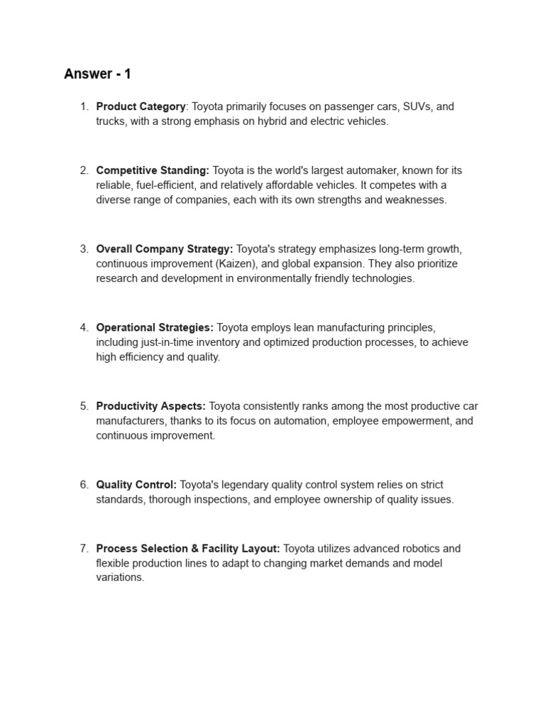 Operations Management - Vikram Bhardwaj | PDF