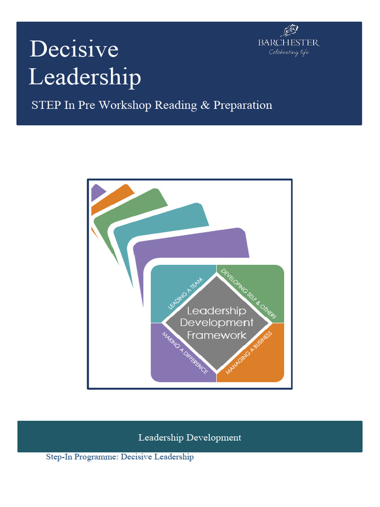 Problem Solving for Leaders Guide | PDF | Brainstorming | Risk
