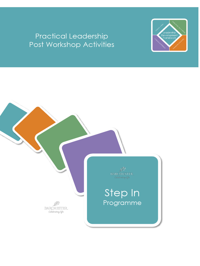 Post-Workshop Leadership Activities Guide | PDF