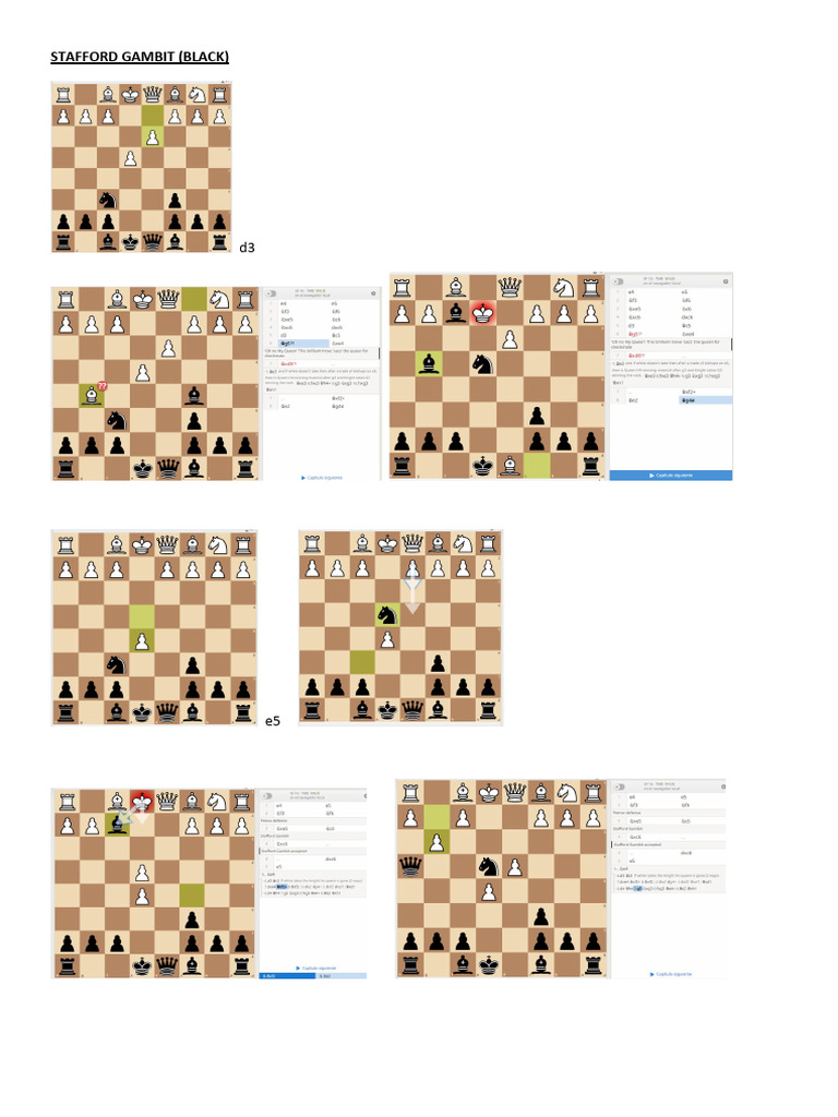 Stafford Gambit | PDF