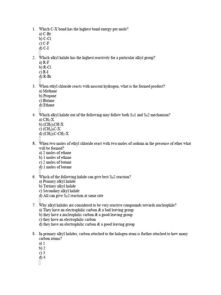 Chem Test 3 | PDF | Chemical Reactions | Chemistry